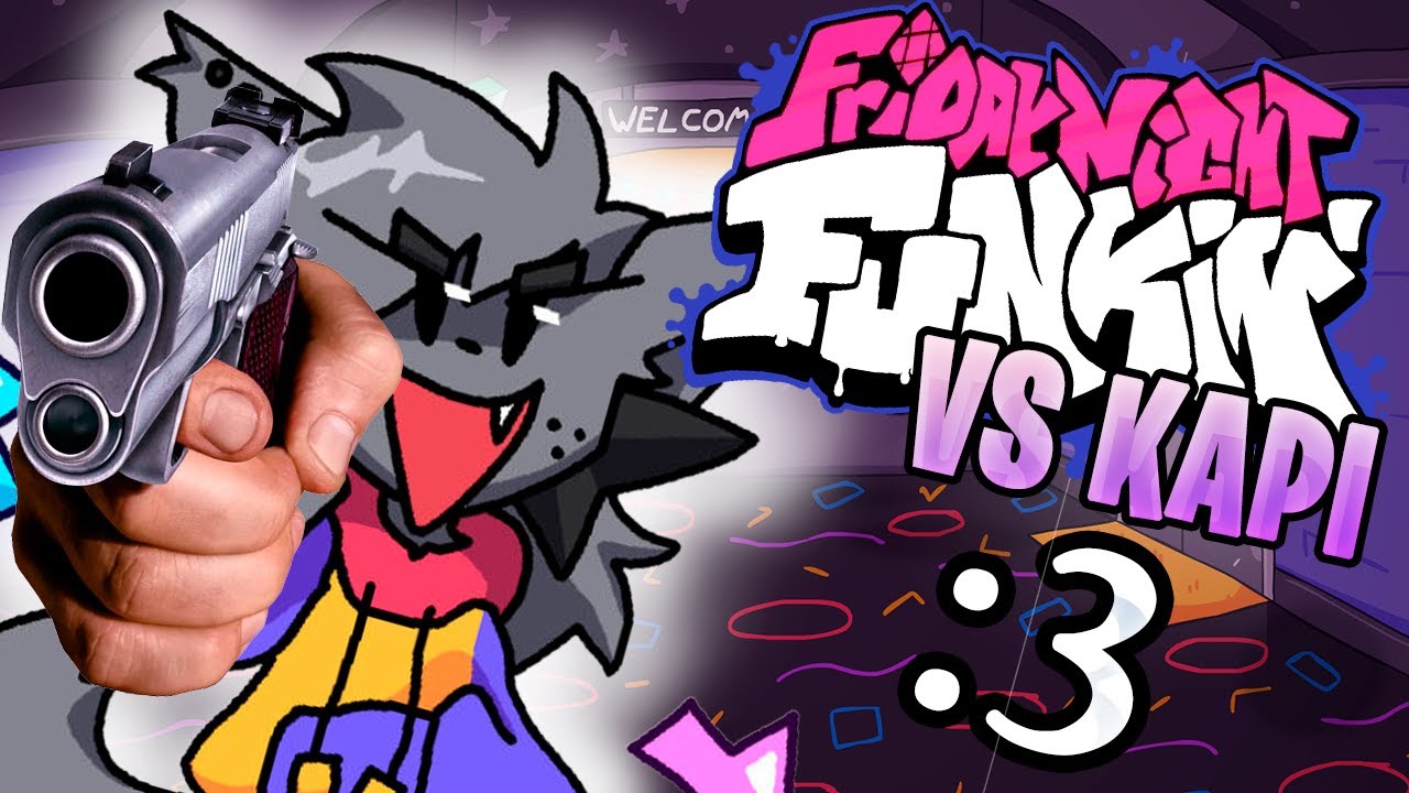 Me enfrento a un GATO :3 | FNF (mod KAPI) - YouTube