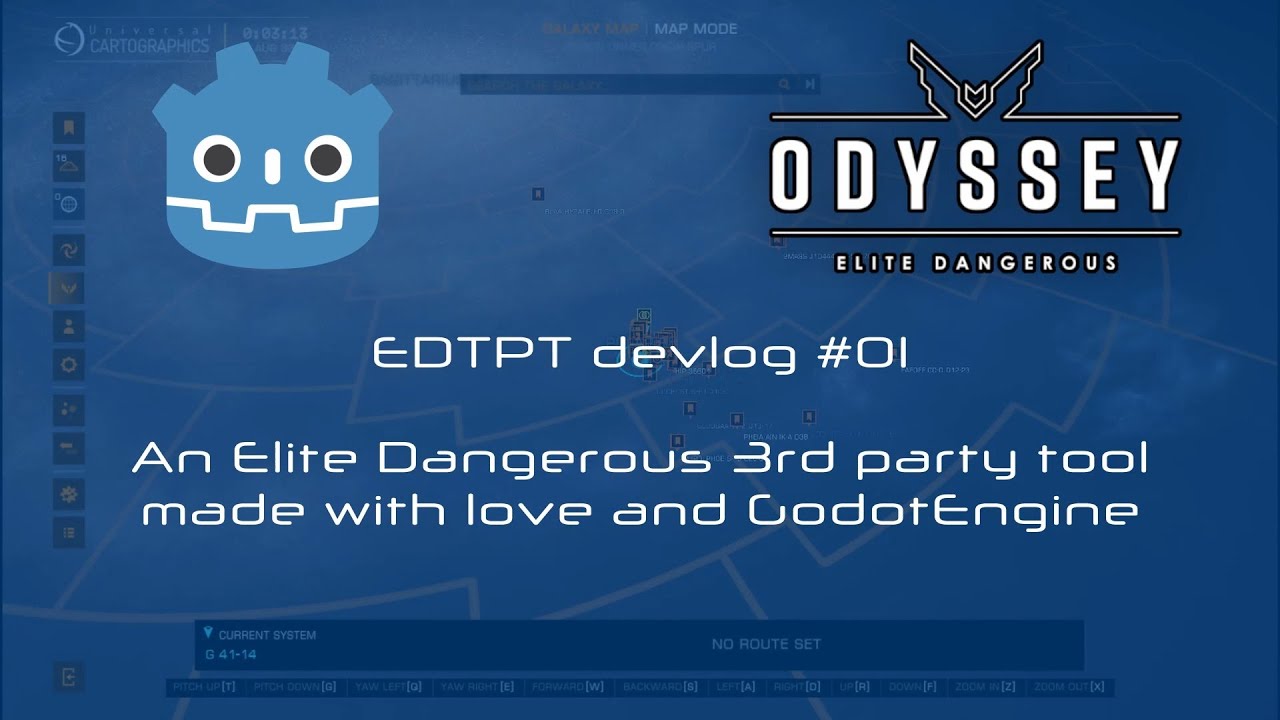 EDTPT DEVLOG #01 - An Elite Dangerous third party tool story (redux ...