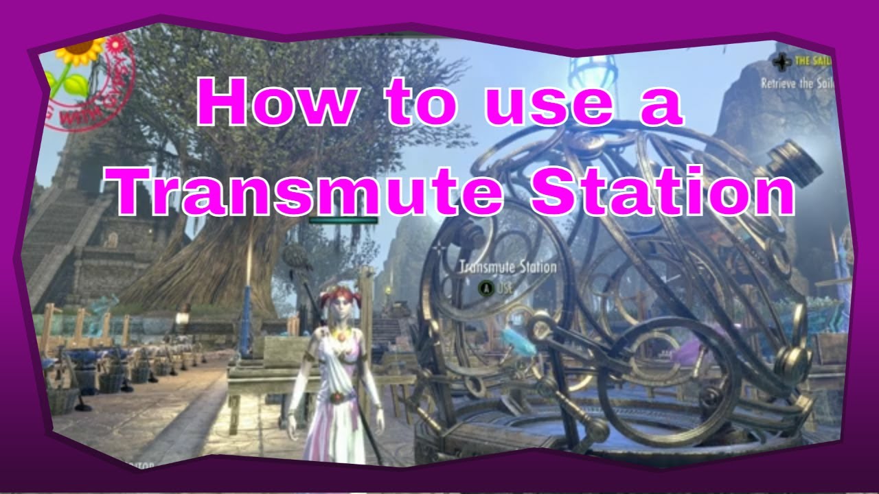 ESO How to Use a Transmute Station to Transmute Gear or Reconstruct ...