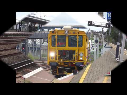 Network rail stone blower DR 80301 at Ashford international 24/07/20 ...