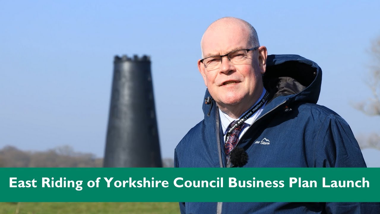 East Riding of Yorkshire Council business plan launch - YouTube