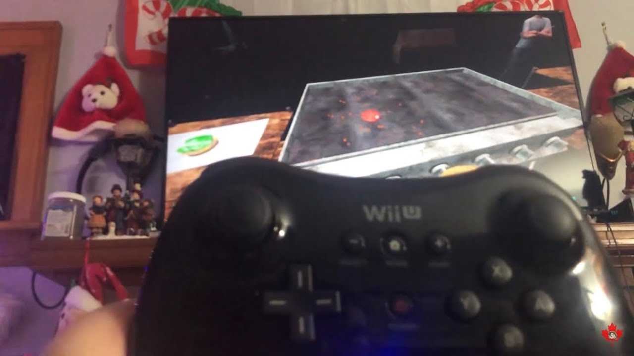 Playing Happy’s Humble Burger Farm on PS5 with a Wii U pro controller ...