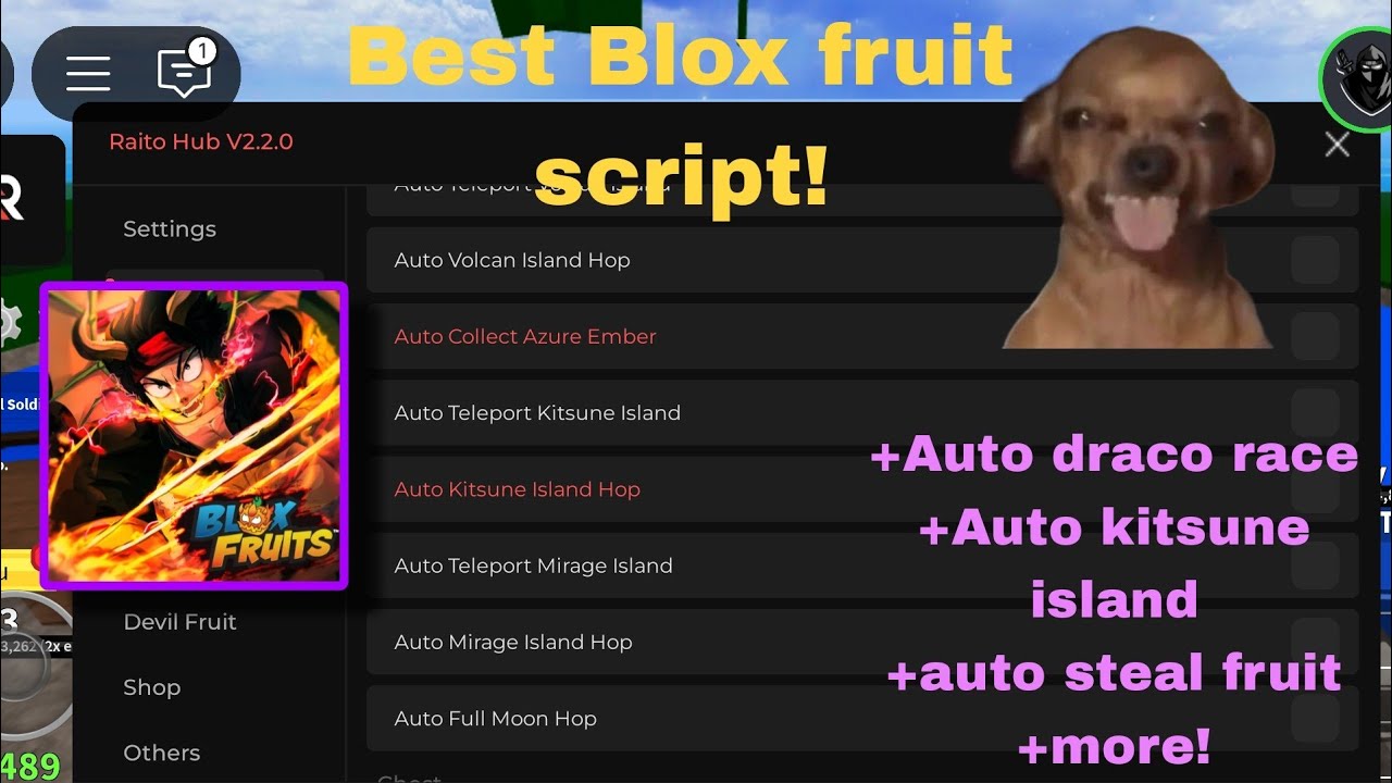 [Blox fruit 🍓] Best script hack auto farm works on all executor! Auto ...