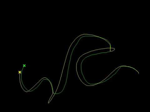 Kalman Filter mouse position estimation - YouTube