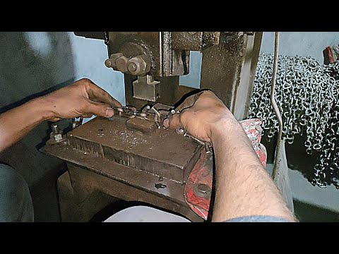 Amazing Cow Chain Manufacturing Process/Iron Chain Production.