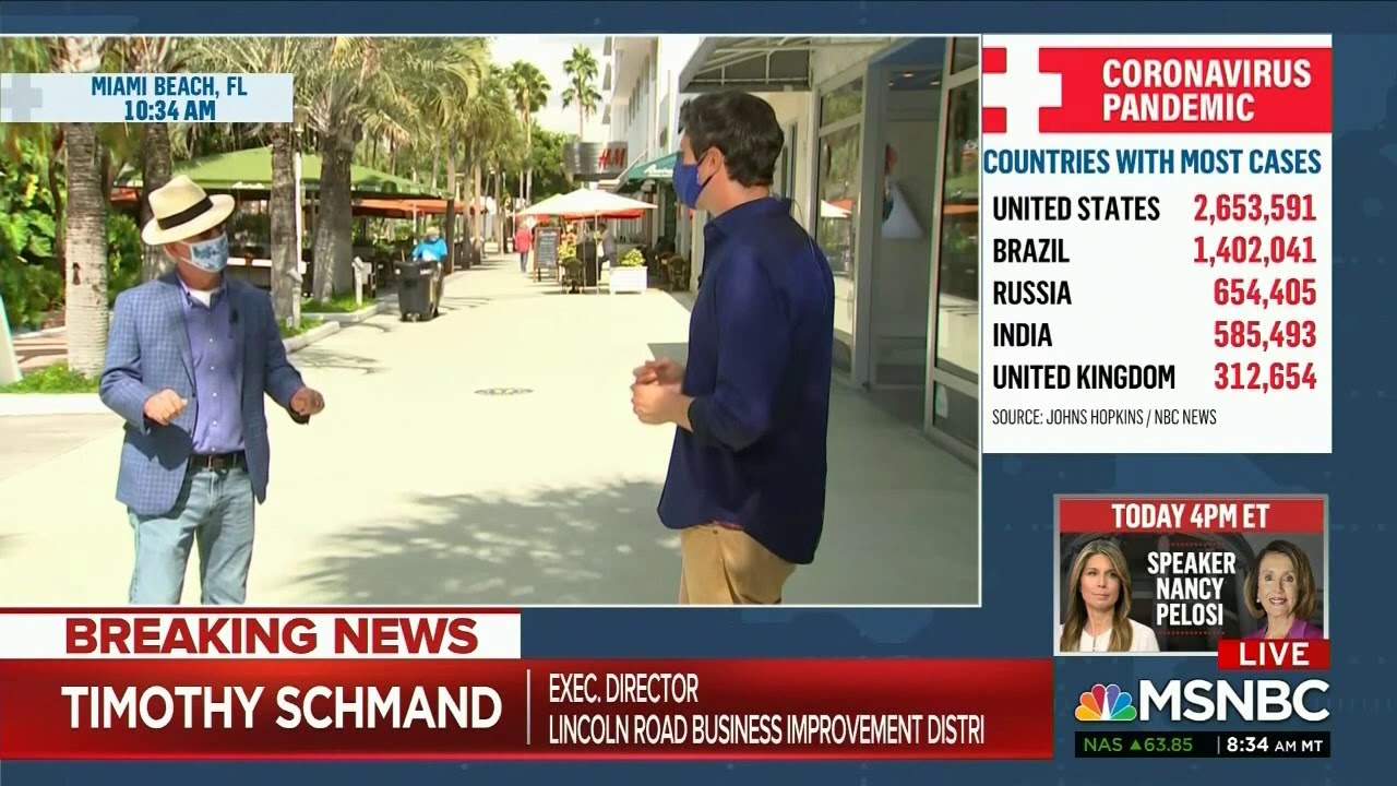 MSNBC July 2020 with Timothy Schmand - YouTube