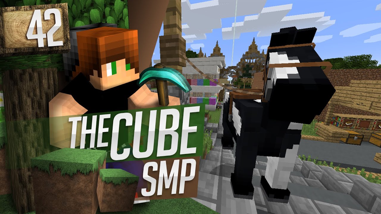 Minecraft: Cube SMP! Ep. 42 - Brock the Horse - YouTube