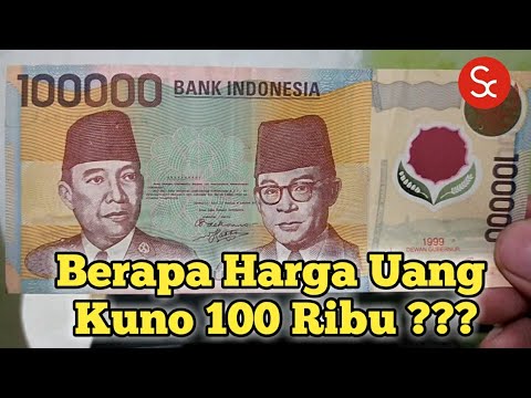Harga Tertinggi Uang Kertas Kuno 100 Ribu Polymer Gambar Soekarno Hatta ...