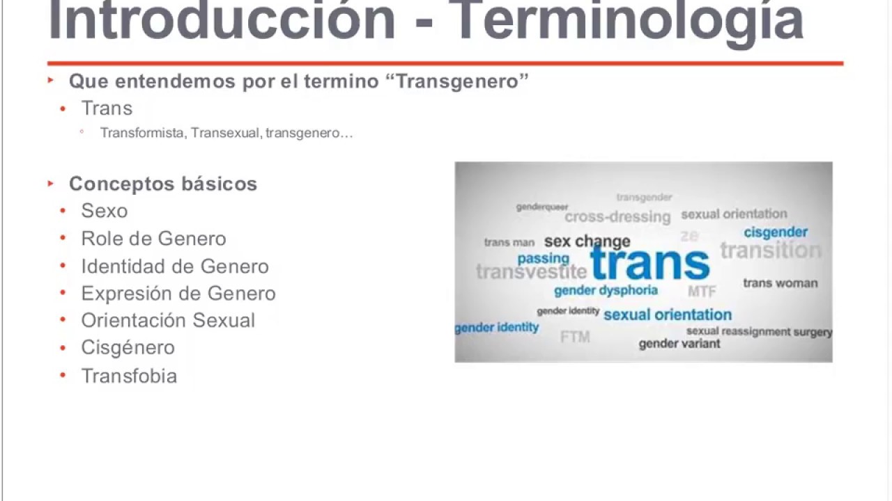 Introducción a “Transgenero 101” Conceptos Básicos para el Trabajo con ...