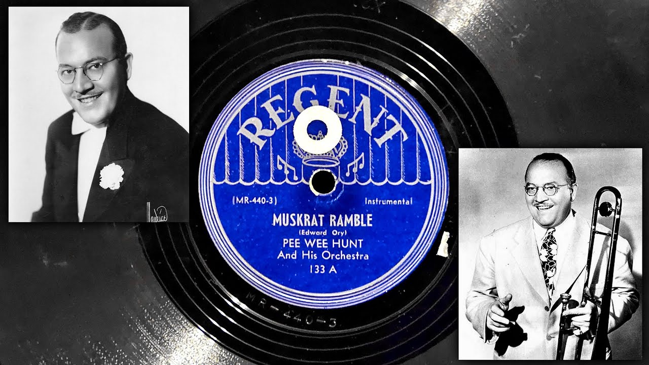 Basin Street Blues - Pee Wee Hunt and His Orchestra ~1946 - YouTube