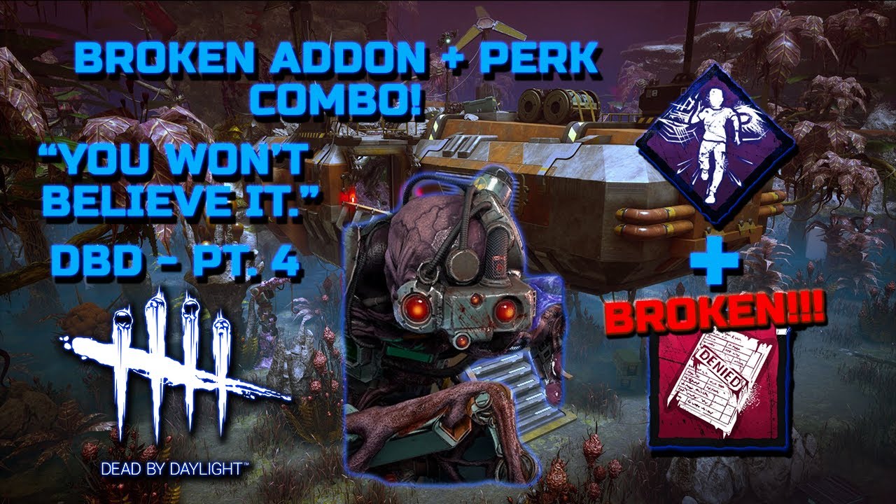 BROKEN PERK + ADD-ON COMBO ON THE SINGULARITY?! - DBD (PT. 4) - YouTube
