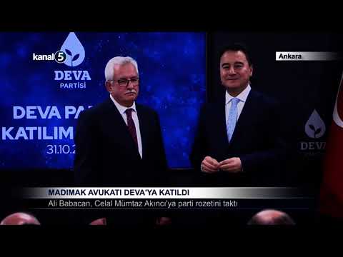 Madımak Avukatı DEVA'ya Katıldı