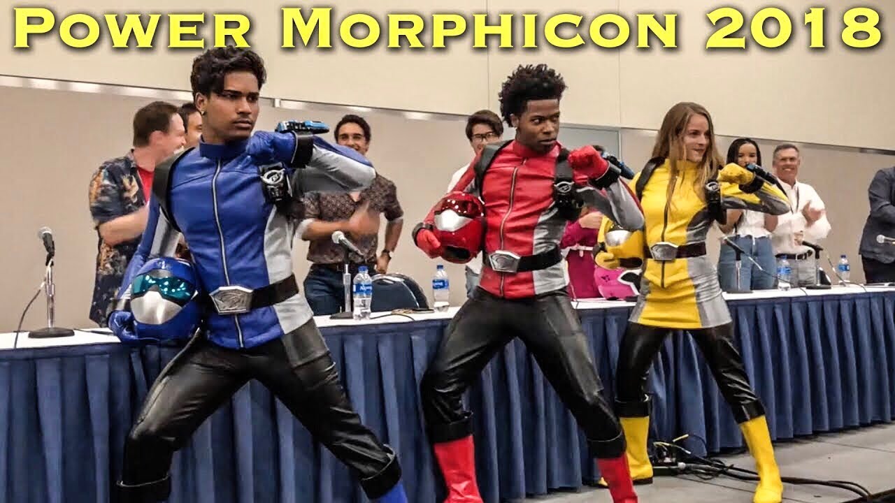 Power Morphicon 2018 — Jason David Frank | RJ Cyler | Austin St. John ...
