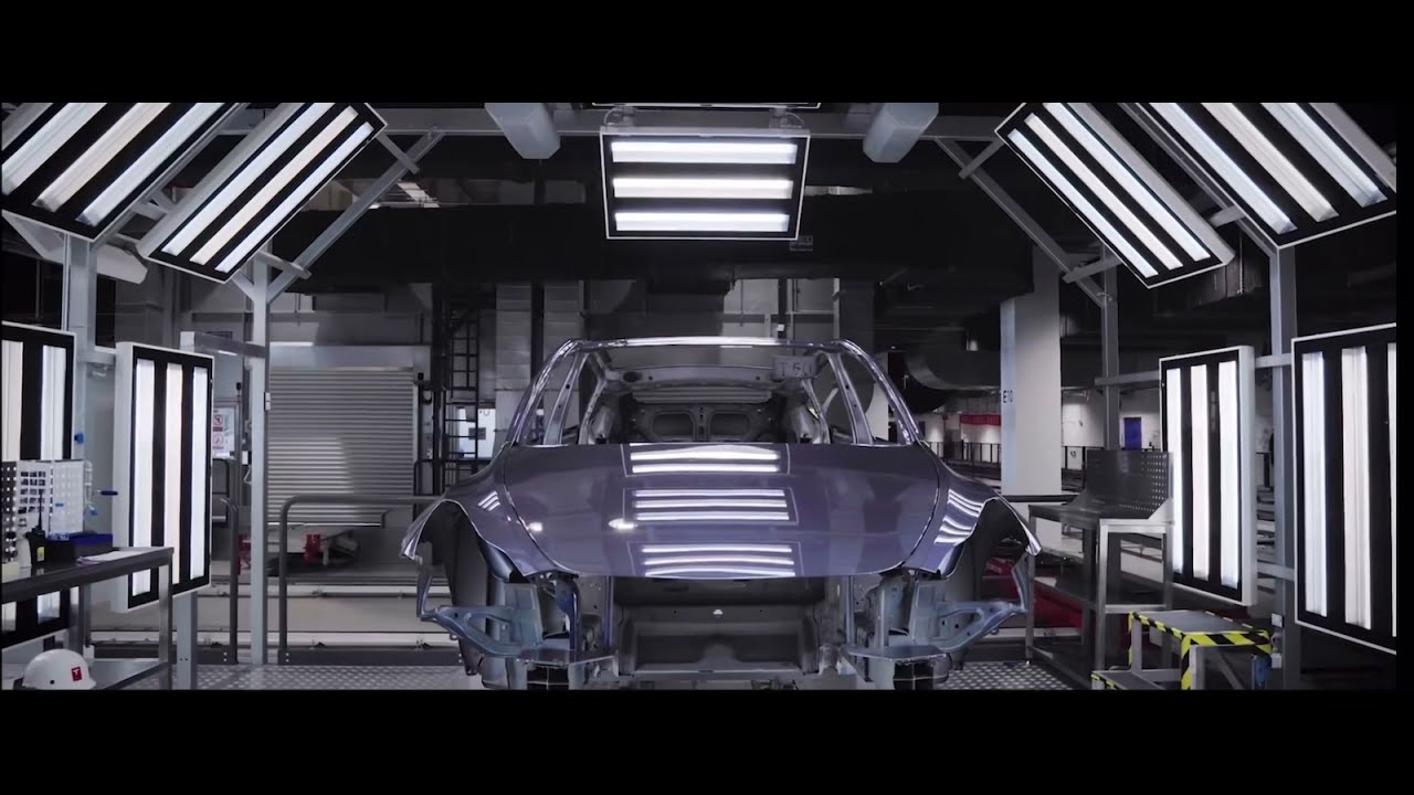 Inside Tesla’s Gigafactory Shanghai Insane Paint Shop - YouTube