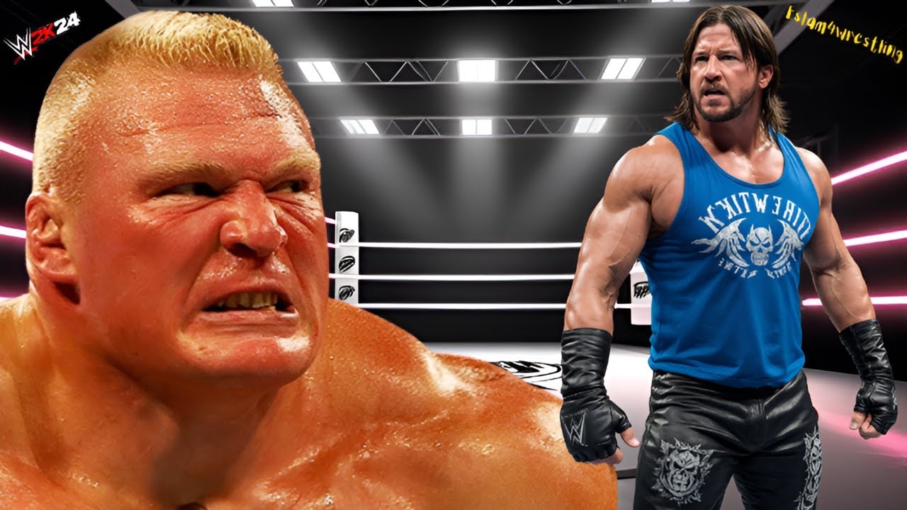 Full Match - Brock Lesnar vs AJ Styles: The Match That Changed ...