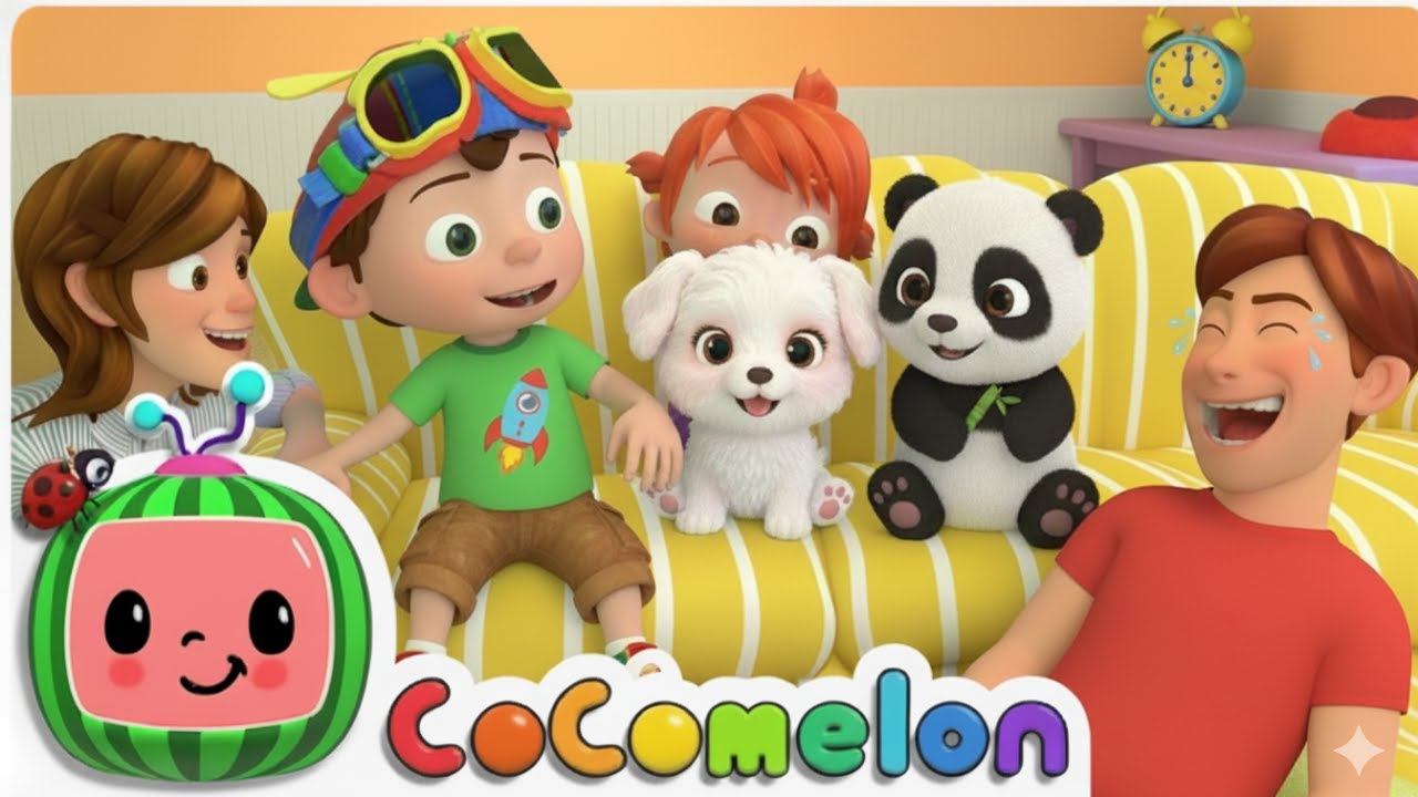 The Laughing Song! 😂🤣 The Happy Song for Kids | 3D Animated Feelings ...