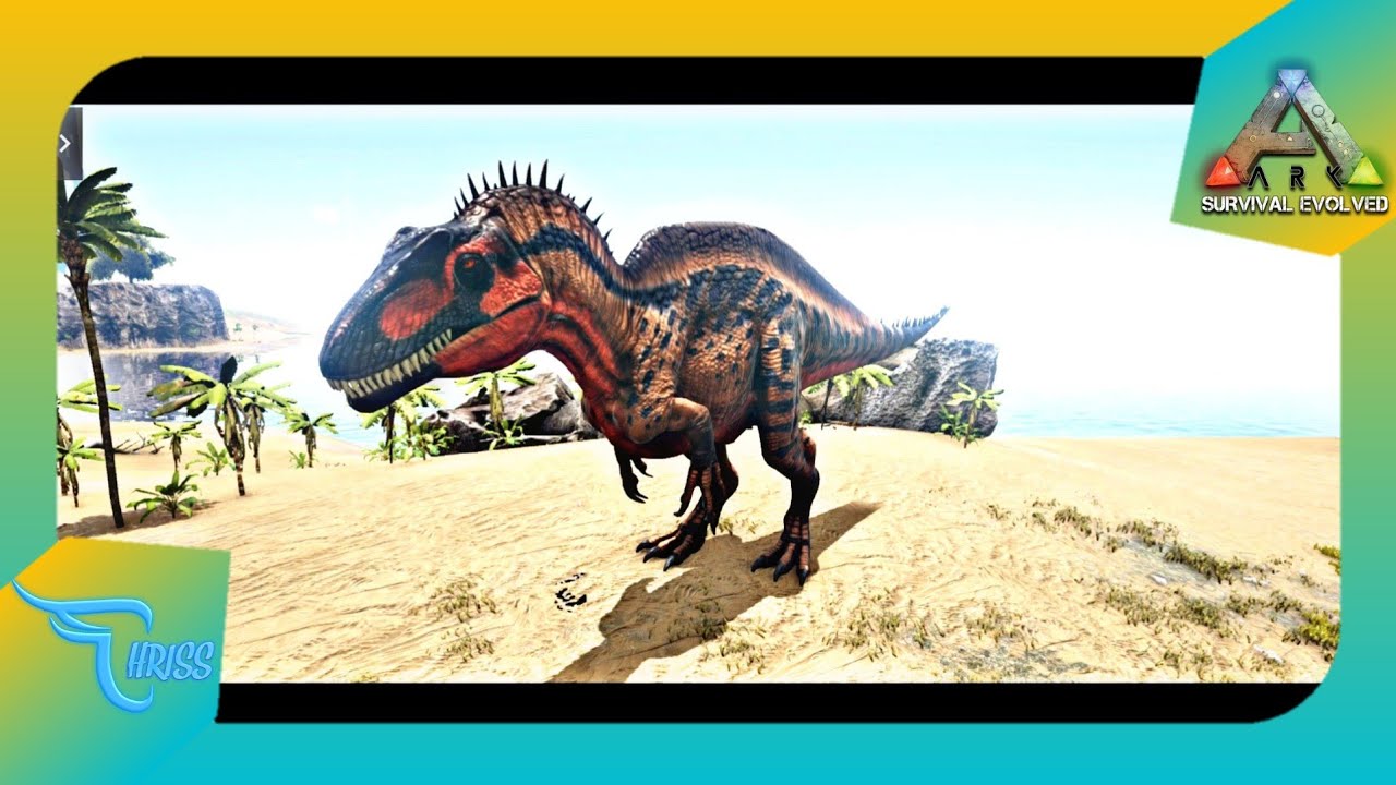 MENJADI ACROCANTHOSAURUS || Ark Survival Evolved - YouTube