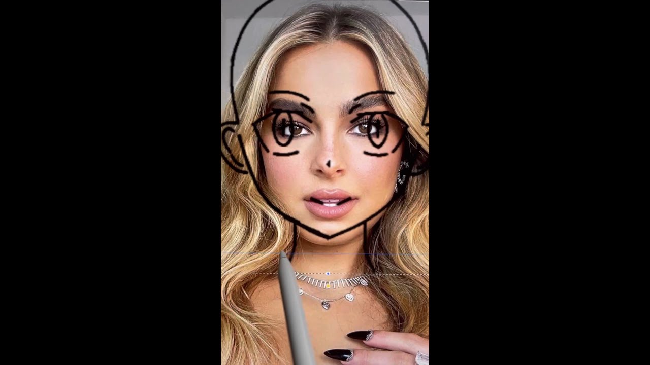 tried to draw ADDISON RAE as ANIME 😌 | JULIA GISELLA #shorts - YouTube