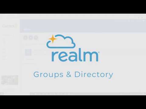 Realm - Groups and Directory - YouTube
