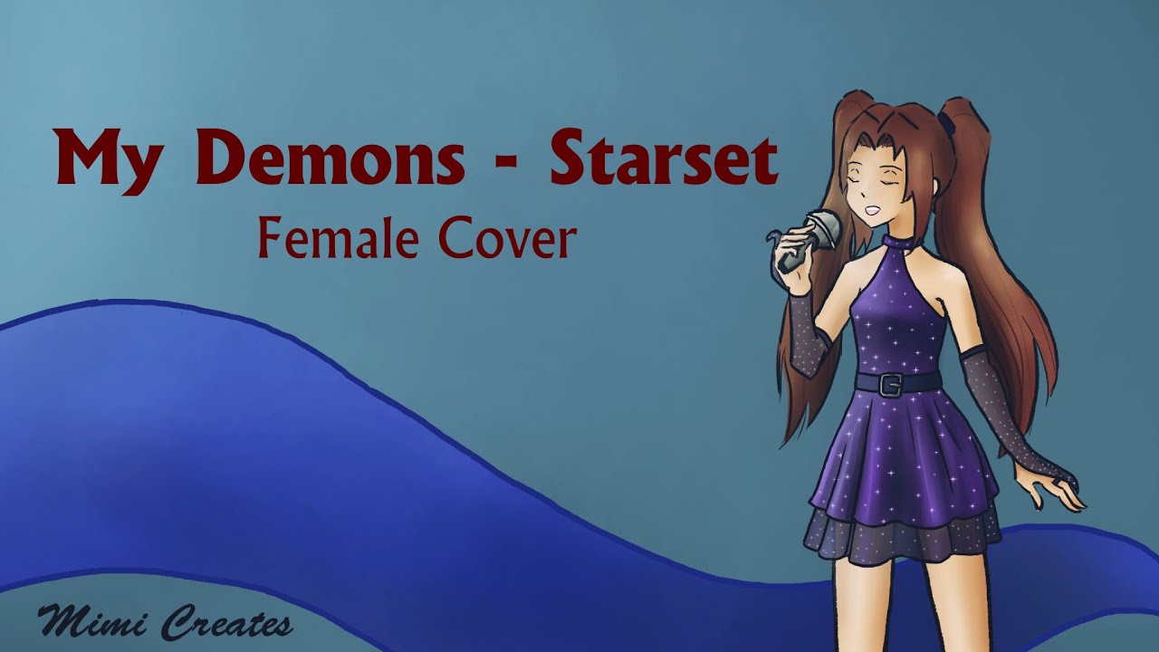 My Demons - Starset (Female Cover) || Lyrics - YouTube