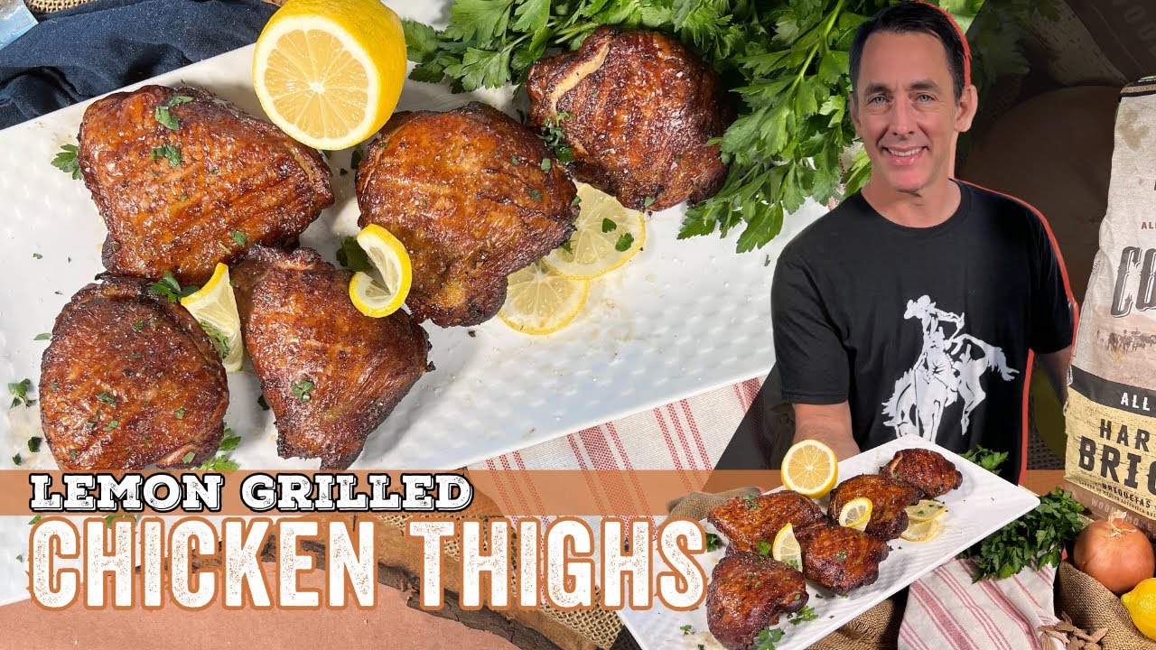 Easy-Peasy Lemon Squeezy: Quick Lemon Grilled Chicken Thighs 🍗🍋 - YouTube