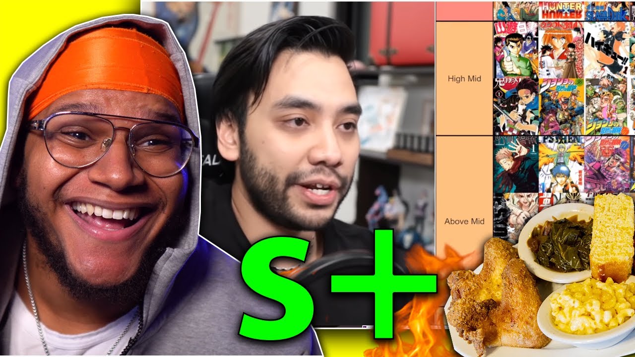 GIGGUK IS INVITED TO THE COOK OUT Gigguk Shounen Anime Tier List gigguk-is-invited-to-the-cook-out-gigguk-shounen-anime-tier-list