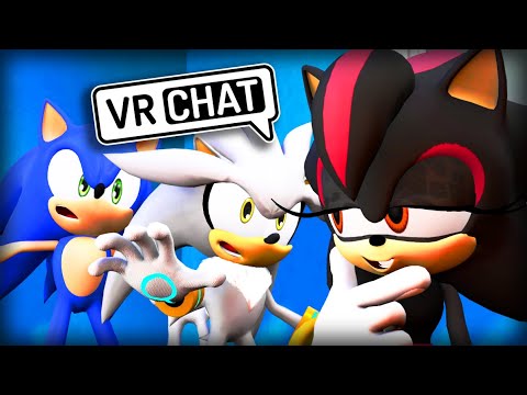 SONIC AND SILVER MEET SHADINA IN VR CHAT - YouTube