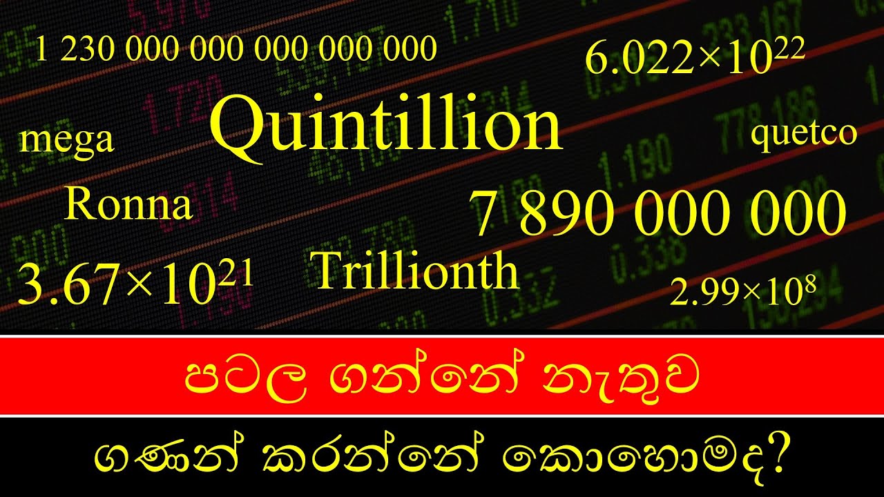 How to Count large numbers? - YouTube