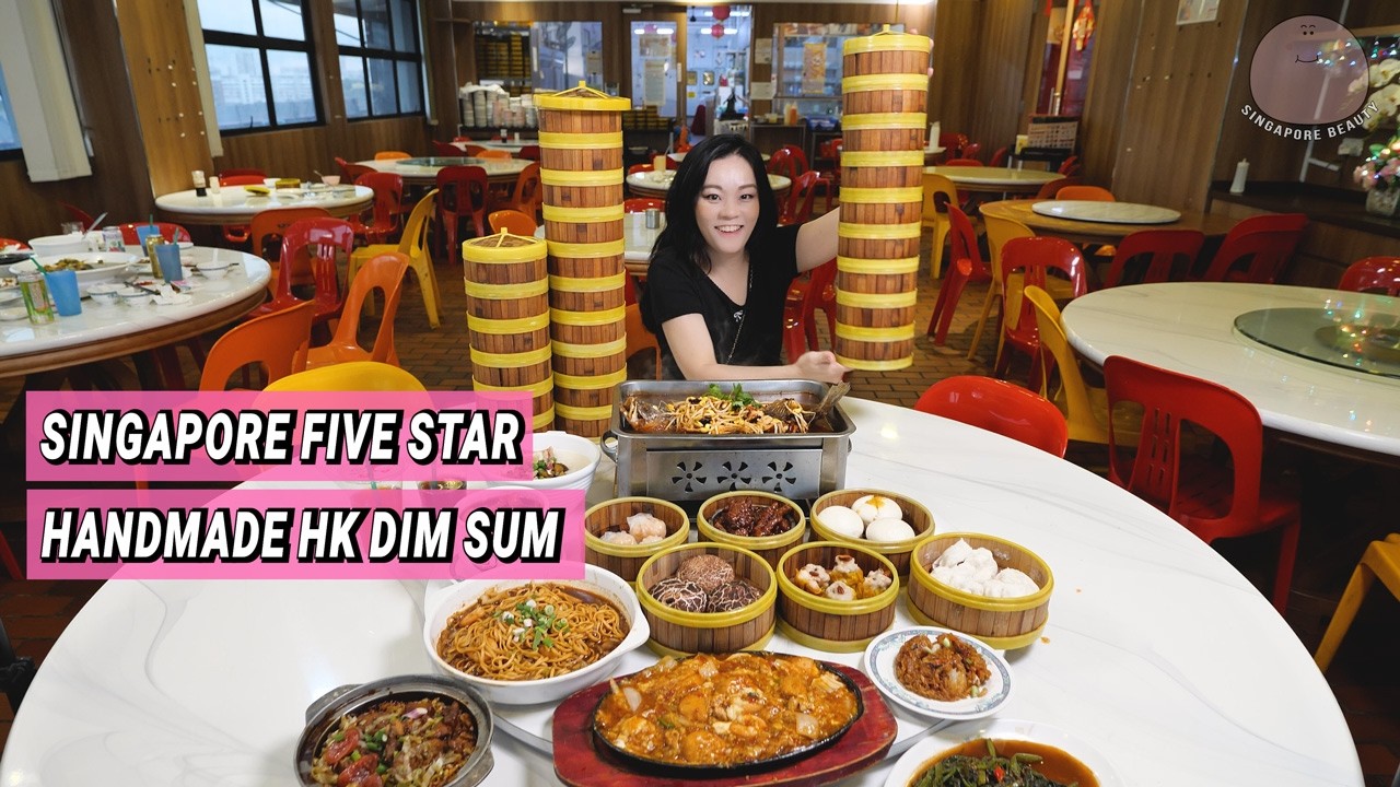 Singapore Five Star Hong Kong Style Handmade Dim Sum - YouTube
