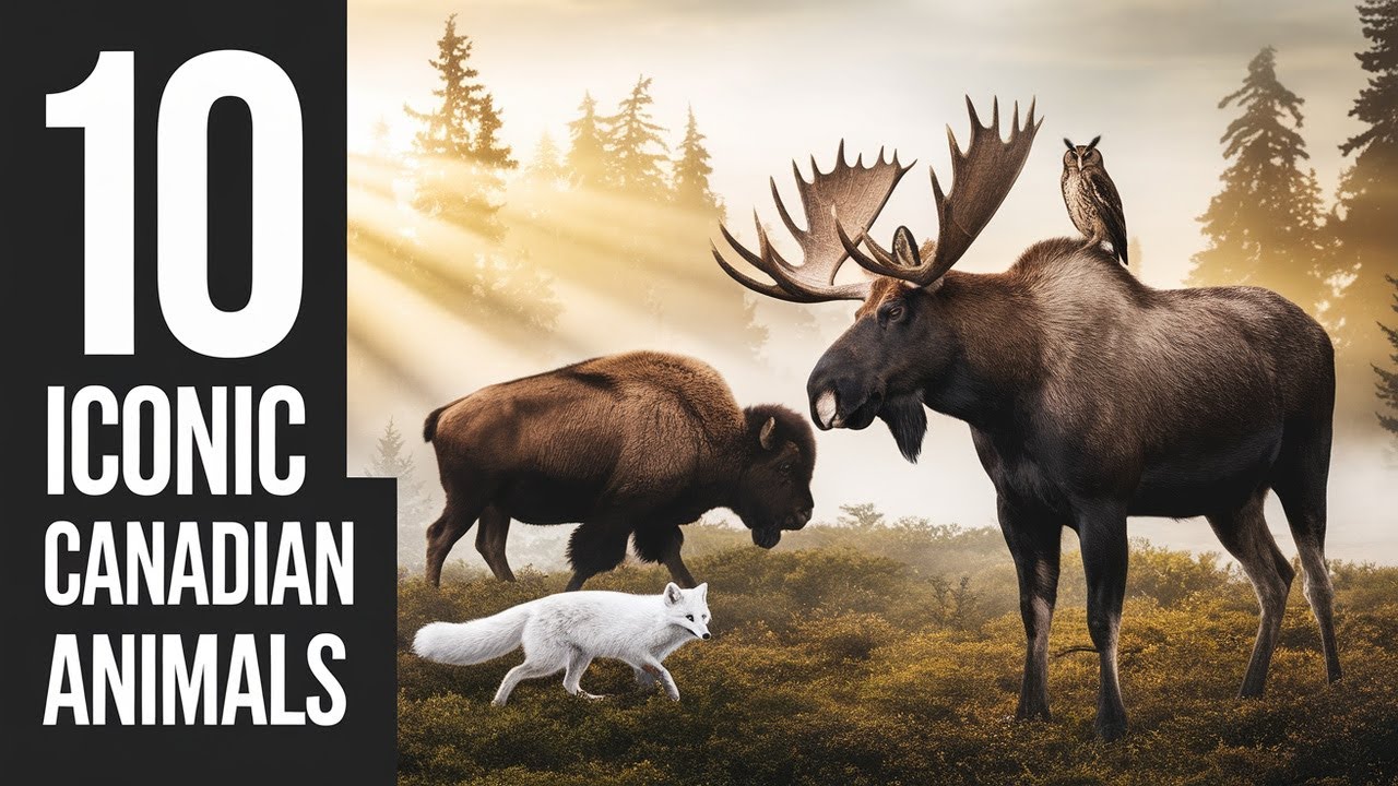 "10 Iconic Animals That Define Canadian Wilderness!" - YouTube