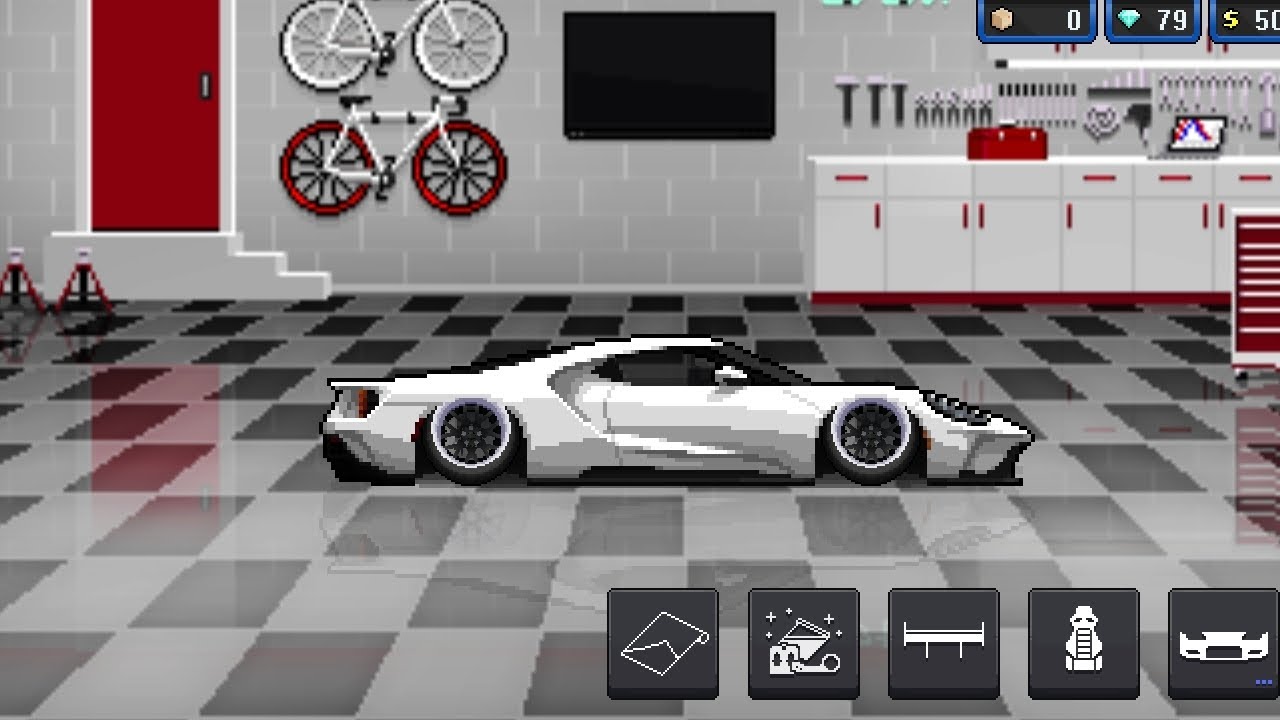 How to get Ford GT 2017 - pixel car racer - YouTube