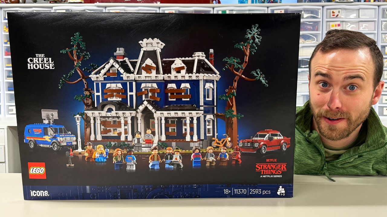 LEGO Stranger Things the Creel House Officially Revealed! - YouTube