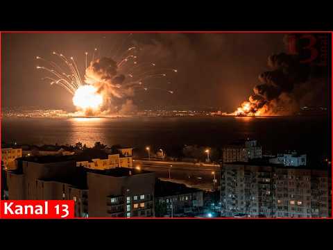 Дроны атаковали Ростов, Энгельс и Луганск: горит военная казарма
