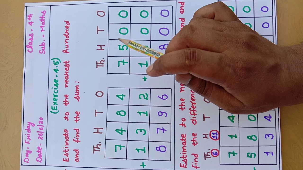 Class 4th maths YouTube Class 4th maths YouTube