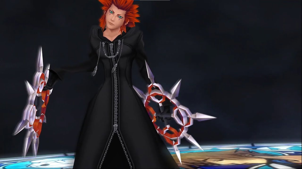 Kingdom hearts 2 Mod Axel Vs Roxas - YouTube