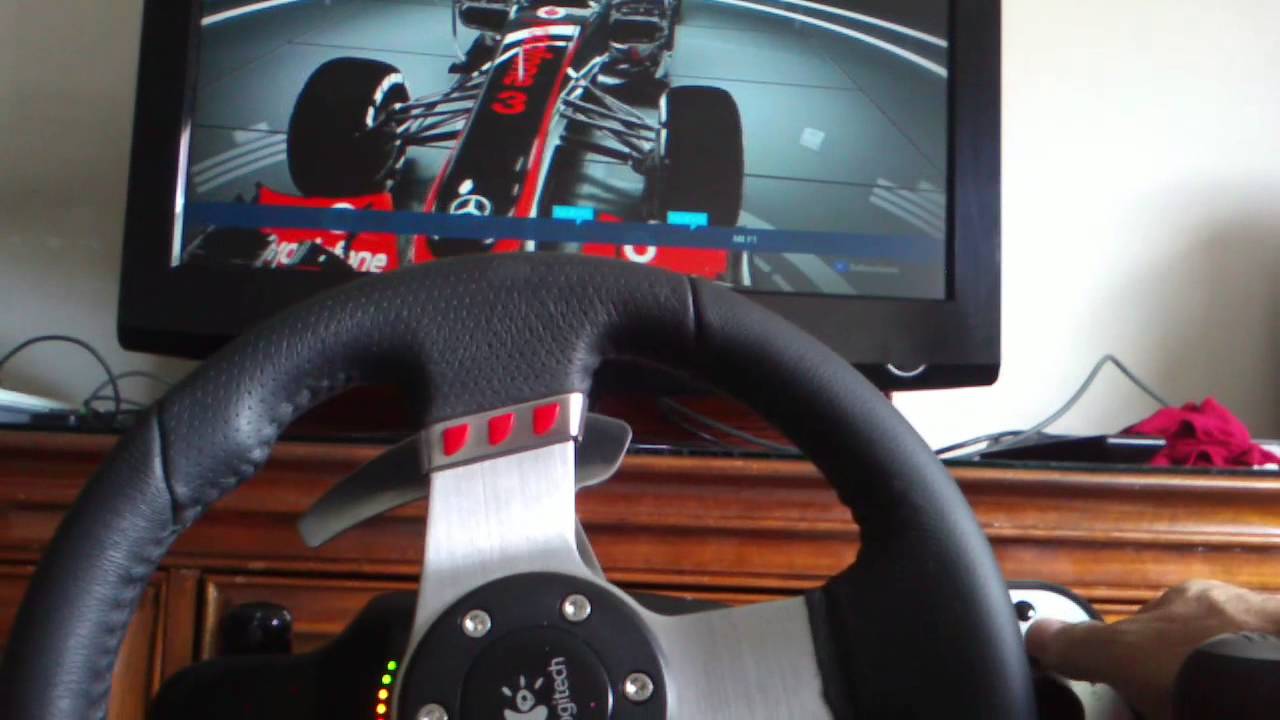 Logitech g27 falla(1) - YouTube