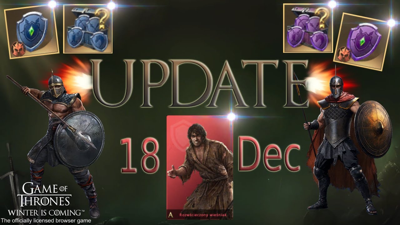 GoTWiC Update 18th December! Red quality of troop skins and more! - YouTube