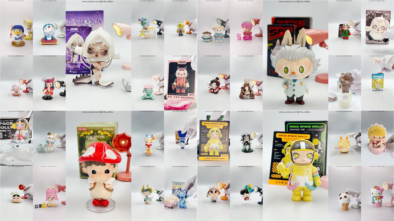 Blind Box Art Toys Figures & Luxo | Episode 3 - YouTube