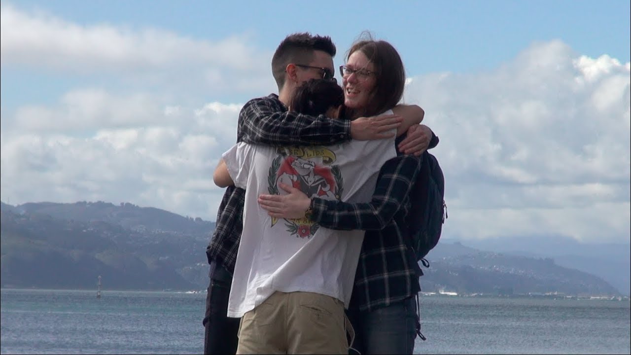 Hugging People For A Long Time - YouTube