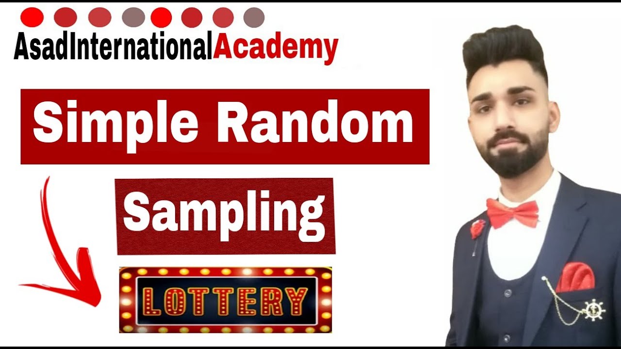 SIMPLE RANDOM SAMPLING (Clearly Explained) | SMAPLING TECHNIQUES - YouTube