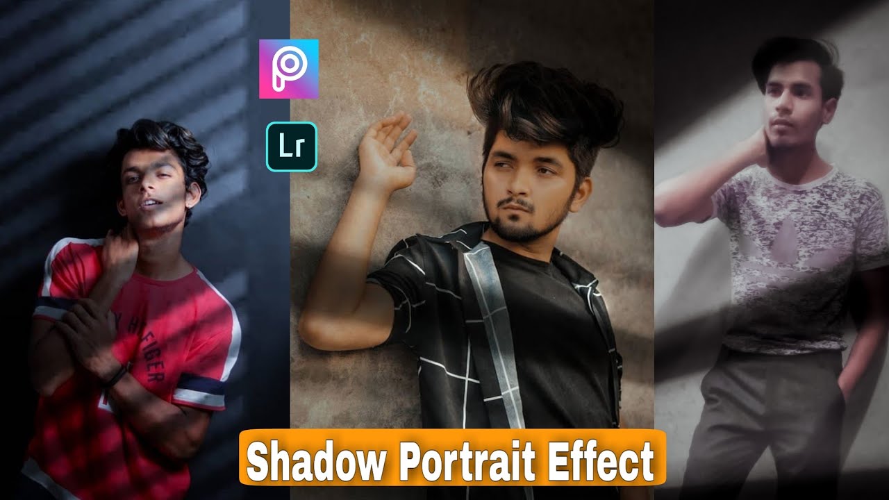Picsart Shadow Portrait Effect Editing Tutorial / Shadow Effect editing ...