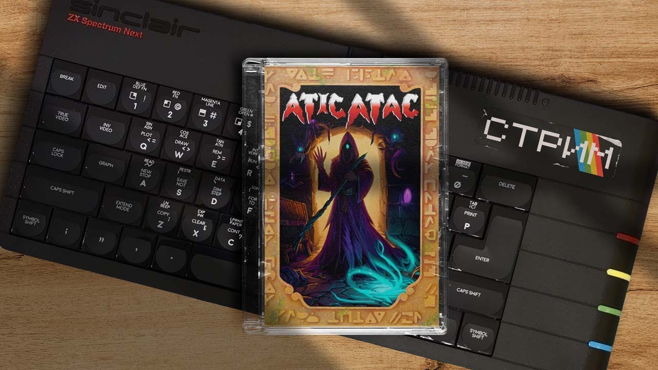 ZX Spectrum NEXT гейминг: ATIC ATAC ремейк!!! | 2023 - YouTube
