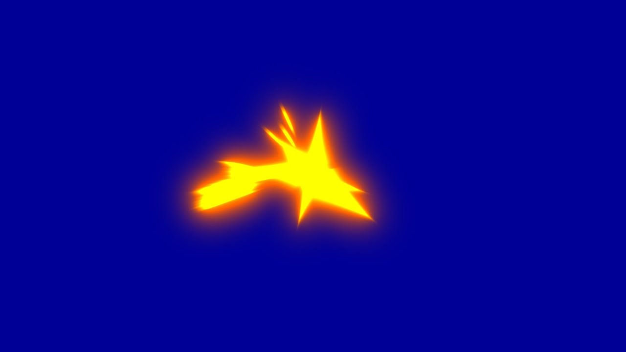 Anime Muzzle Flash Effects Blue Screen 10 - YouTube