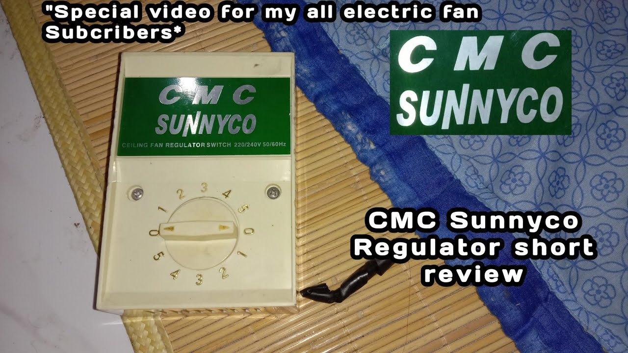 CMC Sunnyco Regulator short review - YouTube