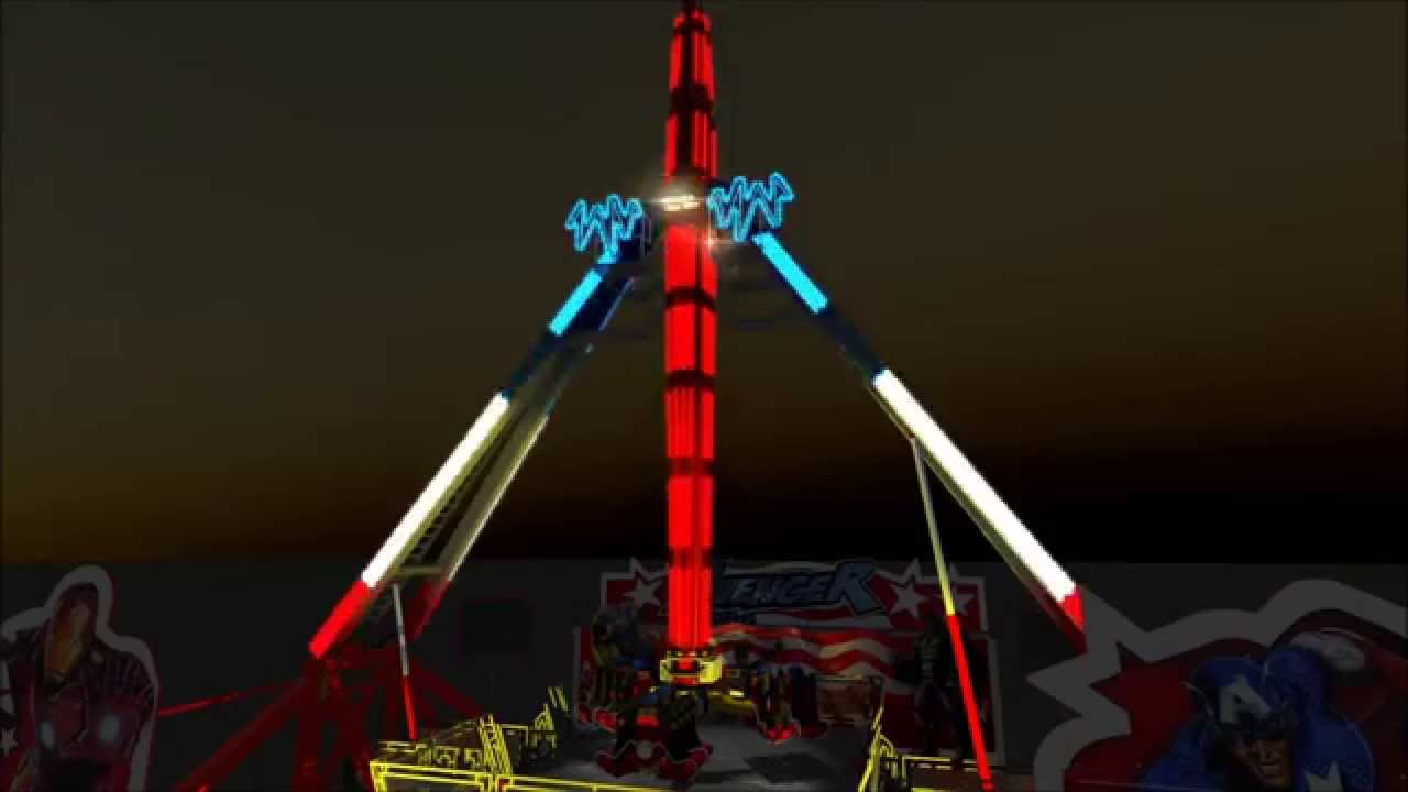 Avenger Holzem 3D MRS - Inversion KMG - Ride Simulations Preview 2 HD ...