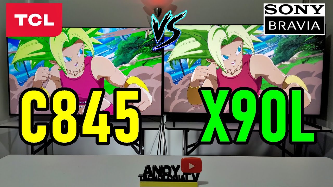 TCL C845 vs SONY X90L / Mini LED vs FALD / Dolby Vision 144Hz 120Hz VRR ...