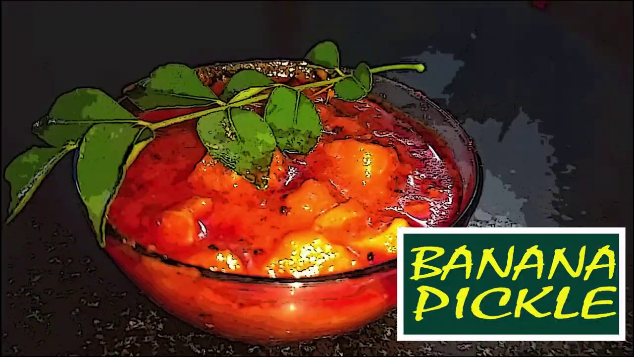 Banana Pickle | Recipe - YouTube