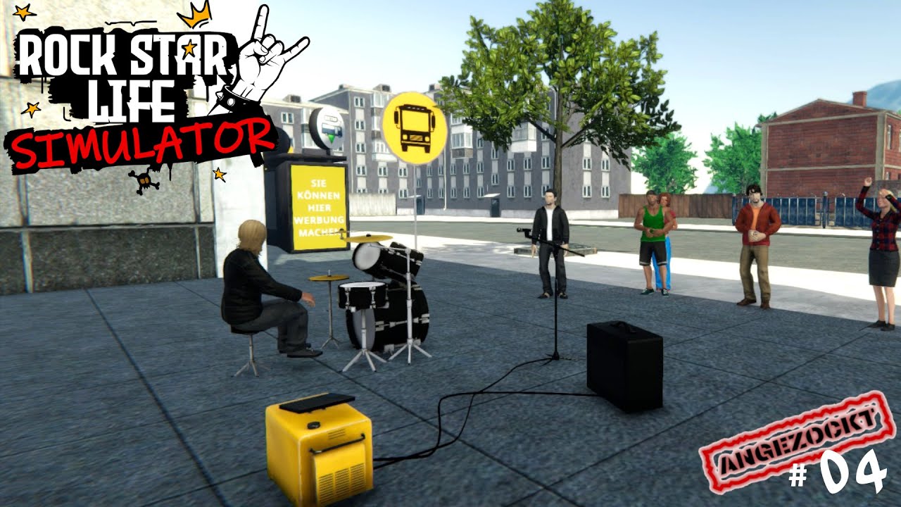 Rock Star Life Simulator #04 🎸 Gesprächs-KI macht Spaß #angezockt # ...