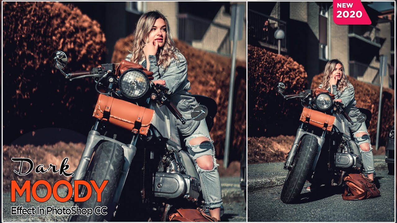 Camera Raw : Dark Moody Effects In Photoshop CC By Massive Editz - YouTube