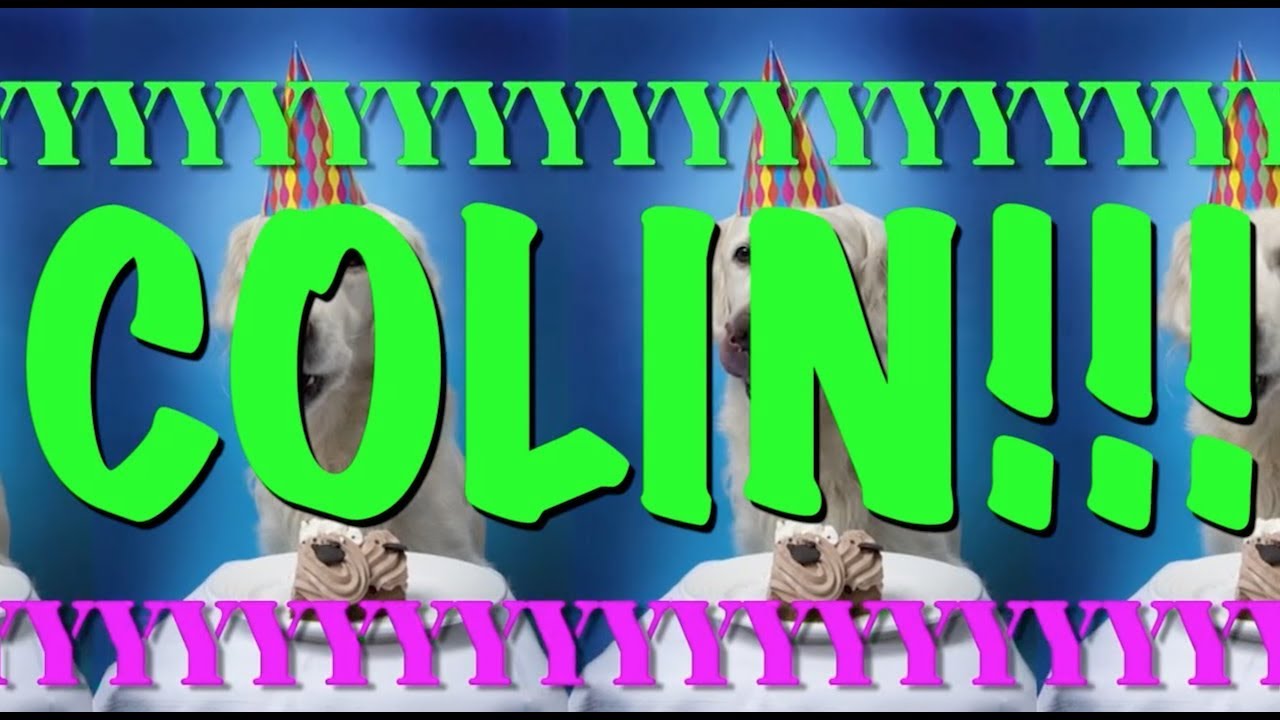 HAPPY BIRTHDAY COLIN! - EPIC Happy Birthday Song - YouTube